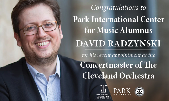 The Cleveland Orchestra Appoints David Radzynski As Concertmaster ...